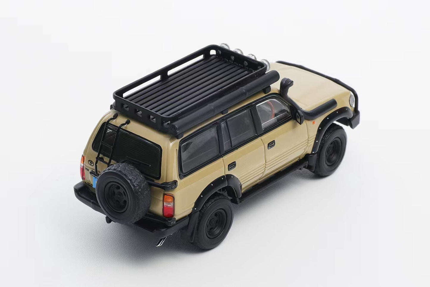 GCD 1:64 Toyota Land Cruiser 80 Overland Sand Color – DiecastTalk